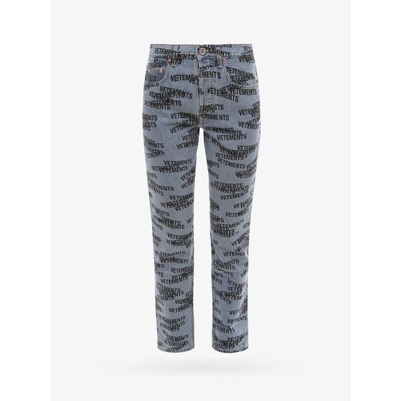 Vetements | Jeans | Vetements Woman Five Pockets Jeans With Allover ...
